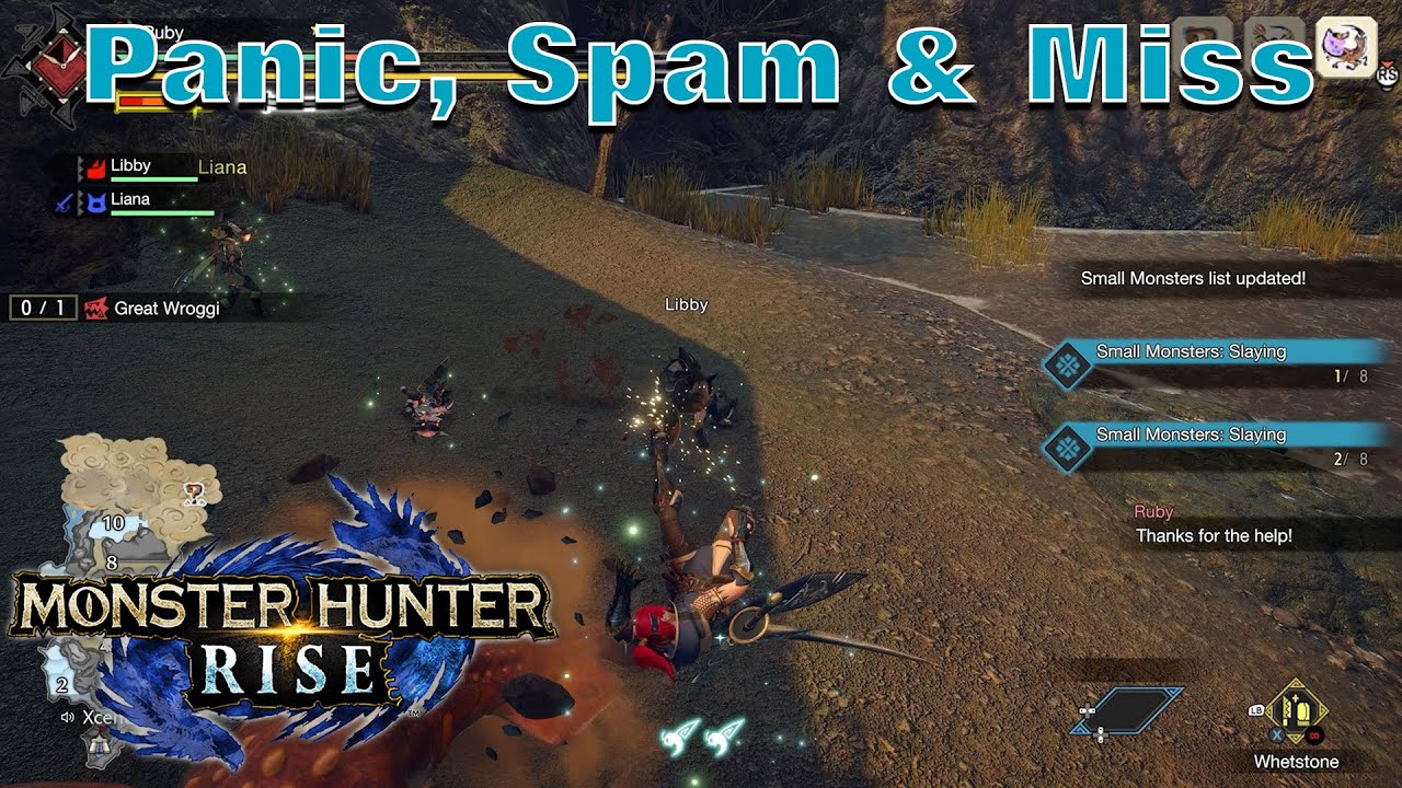 Panic, Spam & Miss - Monster Hunter Rise - YouTube
