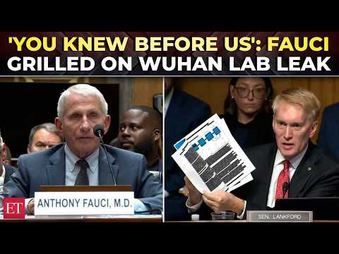'You knew something was brewing…’: Sen Lankford presses Fauci over COVID origins, Wuhan lab funding