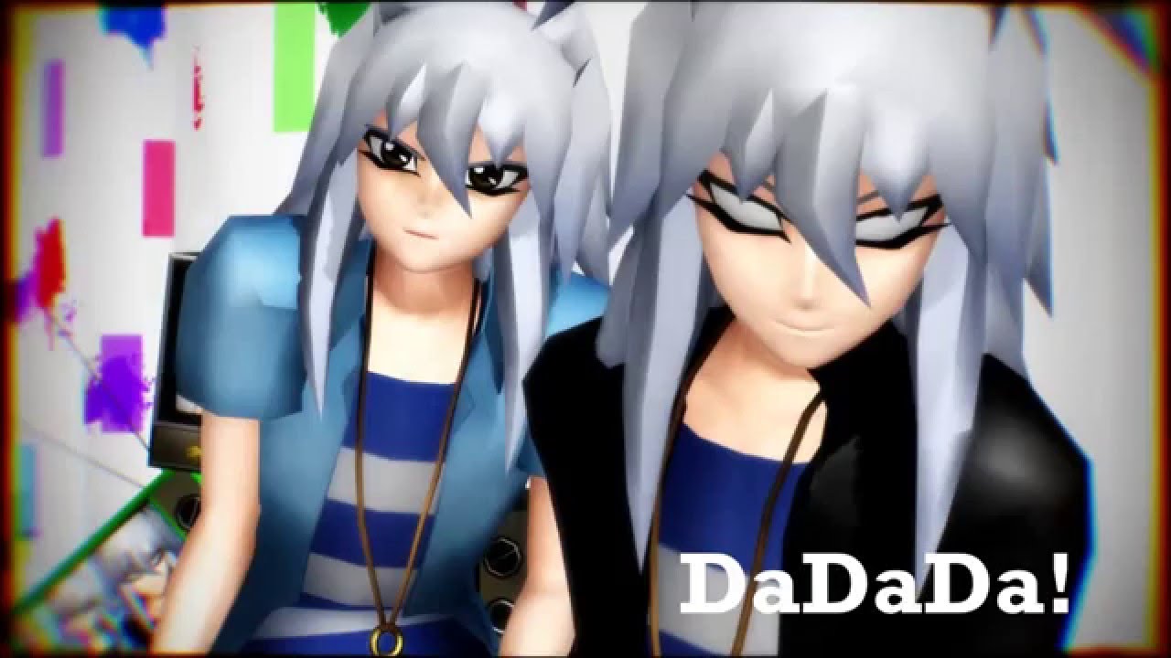 【MMD Yugioh】Yami Bakura, Ryou Bakura - dadada! - YouTube
