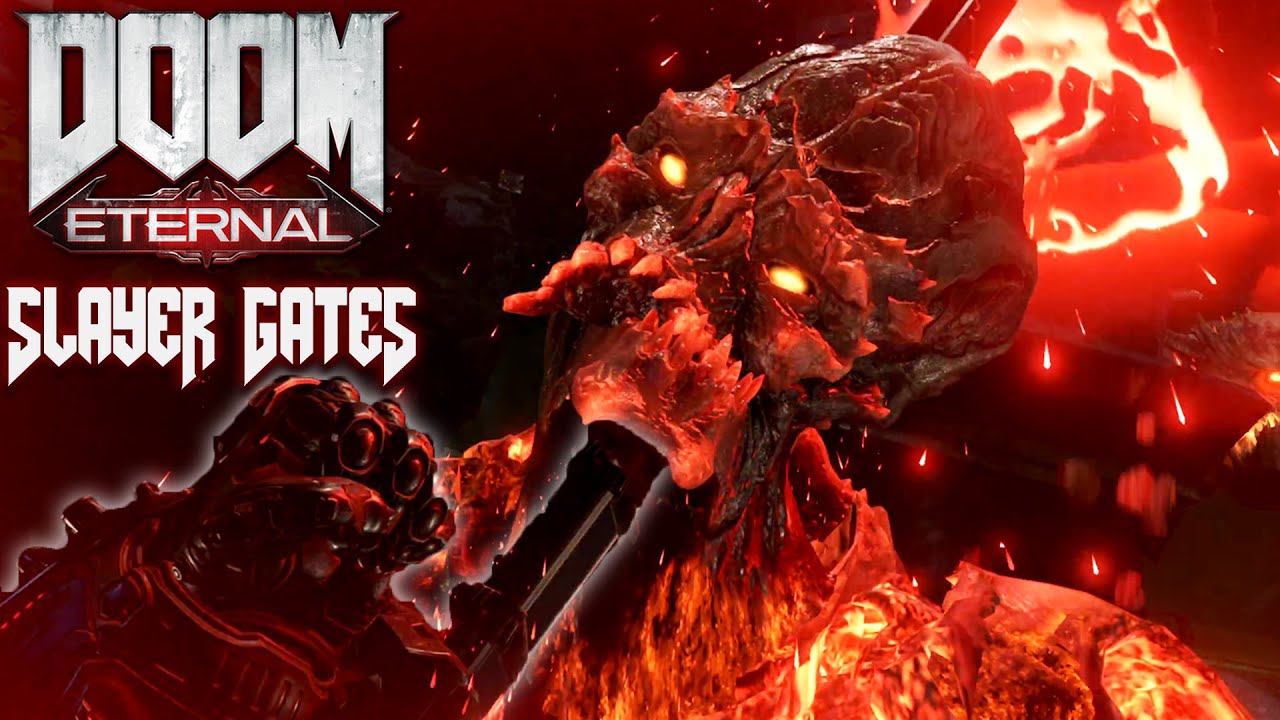 Doom Eternal Glory Kill Sync - Slayer Gates [4K NoHUD] - YouTube