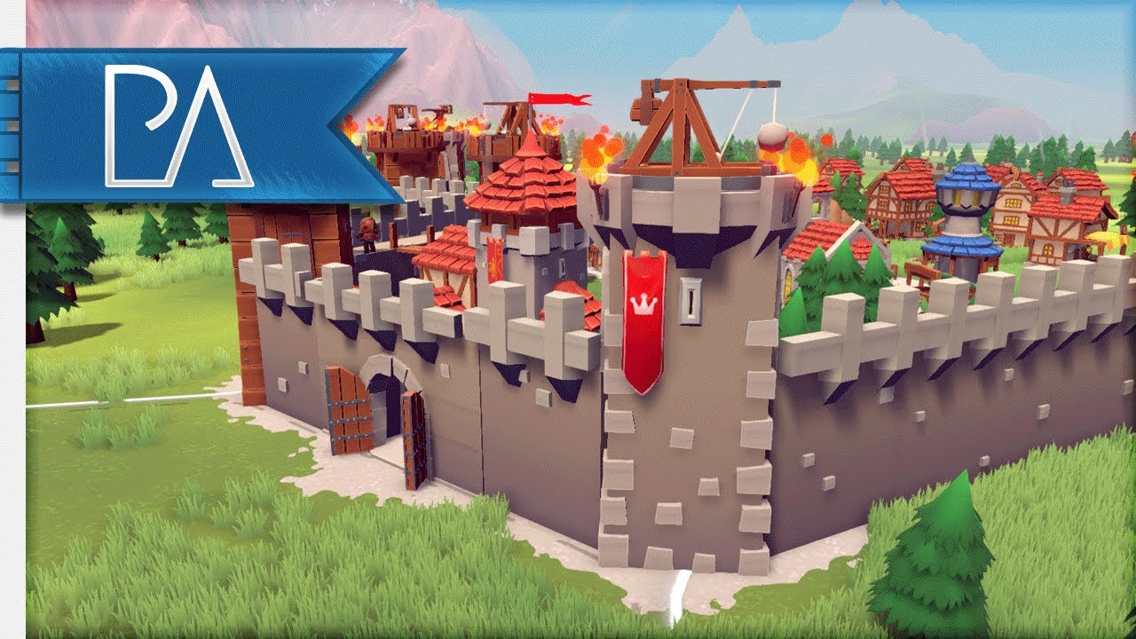 MY GREATEST CASTLE YET! - 20 wave defense - Becastled Part 2 - YouTube