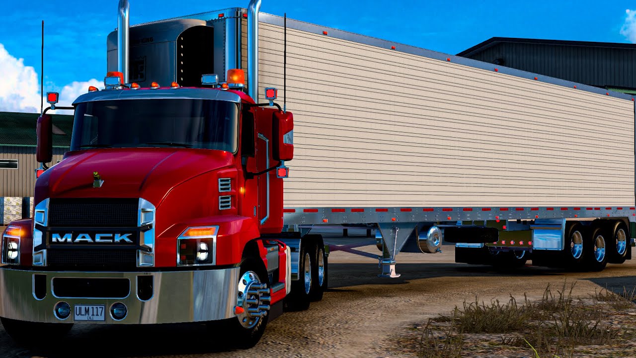 MACK 100% ESTILO COLOMBIANO GRATIS #chan #ats 40TONELADAS DE POLLO ...