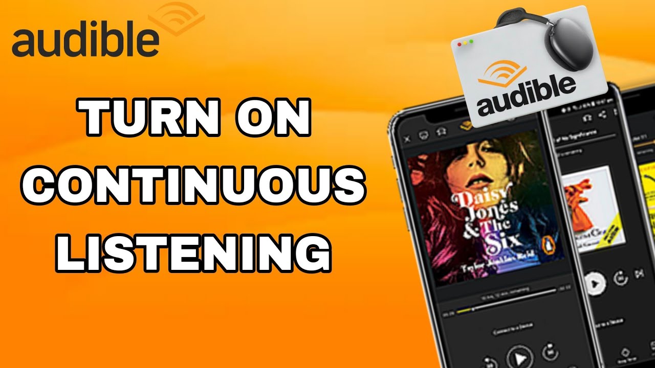 How To Turn On Continuous Listening On Audible App - YouTube