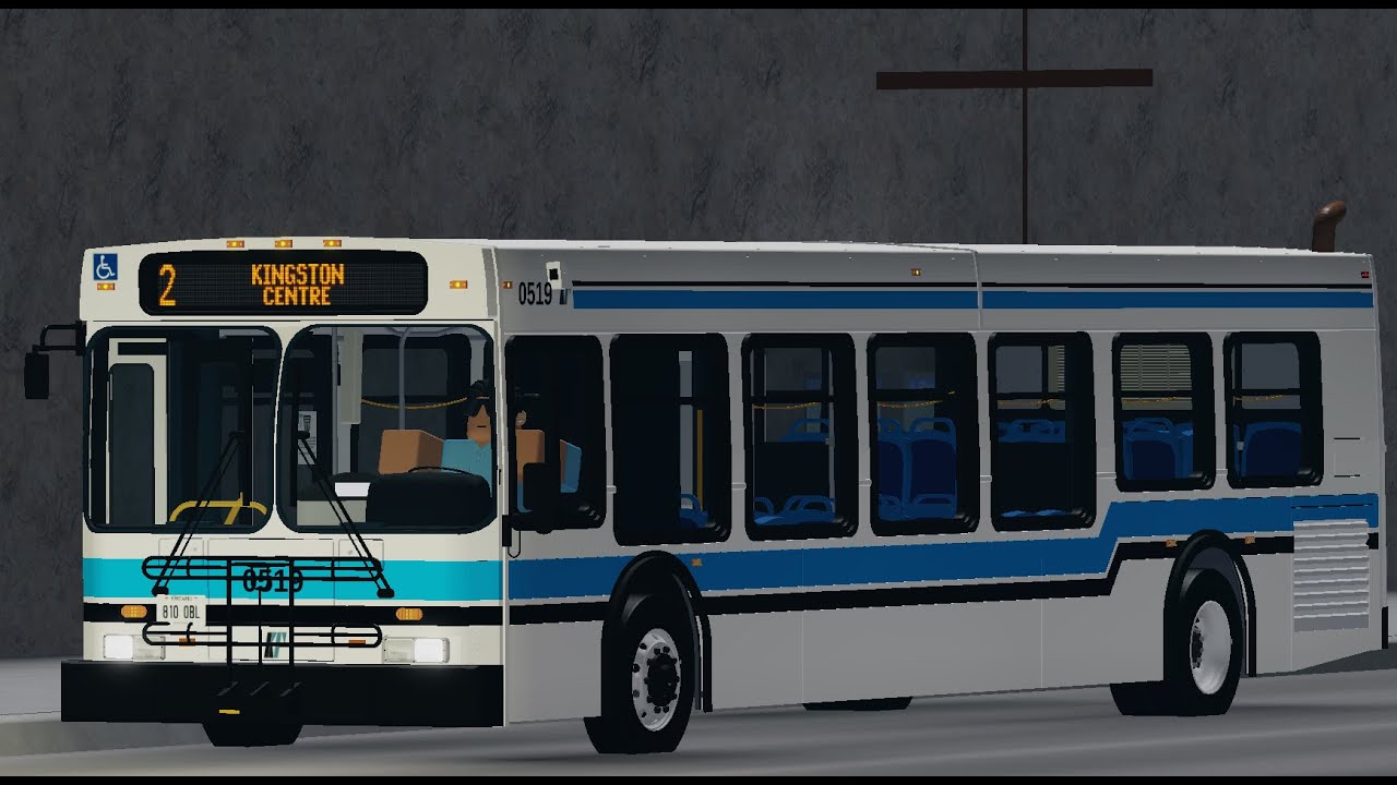 ROBLOX Buses: Kingston Transit 0519 @ 2 - Kingston Ctr - YouTube