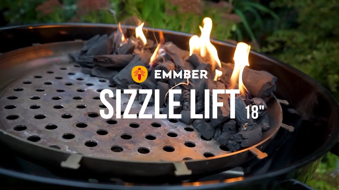 Next-Level Heat Control for Your Weber Kettle | Sizzle Lift by Emmber ...