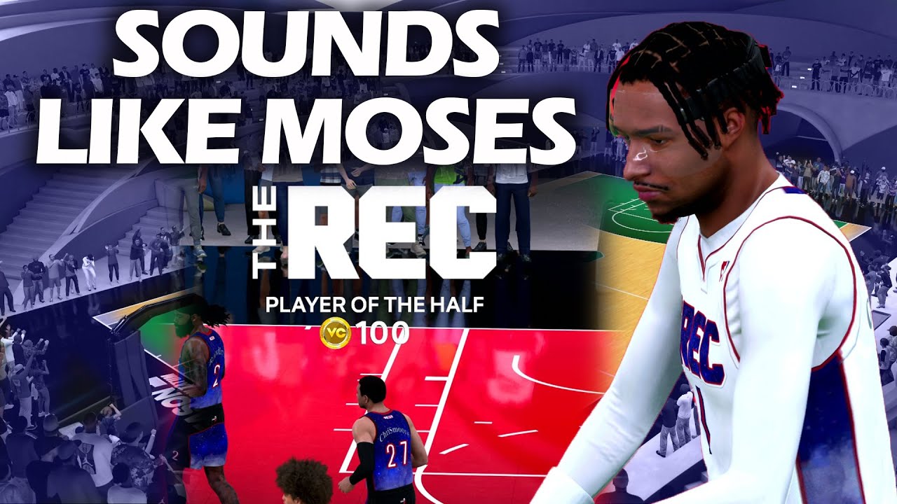 NBA 2K25 Rec - He Sounds Like Moses Cuh! - YouTube
