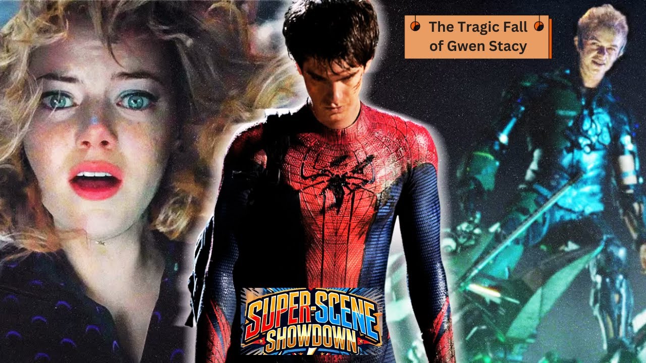 The Tragic Fall of Gwen Stacy | The Amazing Spider-Man 2 | In Hindi ...