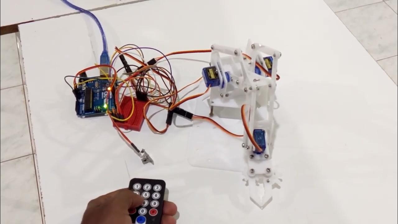 Robotic research start project 2 | Arduino Robot Arm | Arduino - YouTube