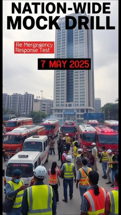 India on High Alert! Massive Mock Drill Nationwide on May 7🚨#breakingnews #indianarmy #mockdrill ...