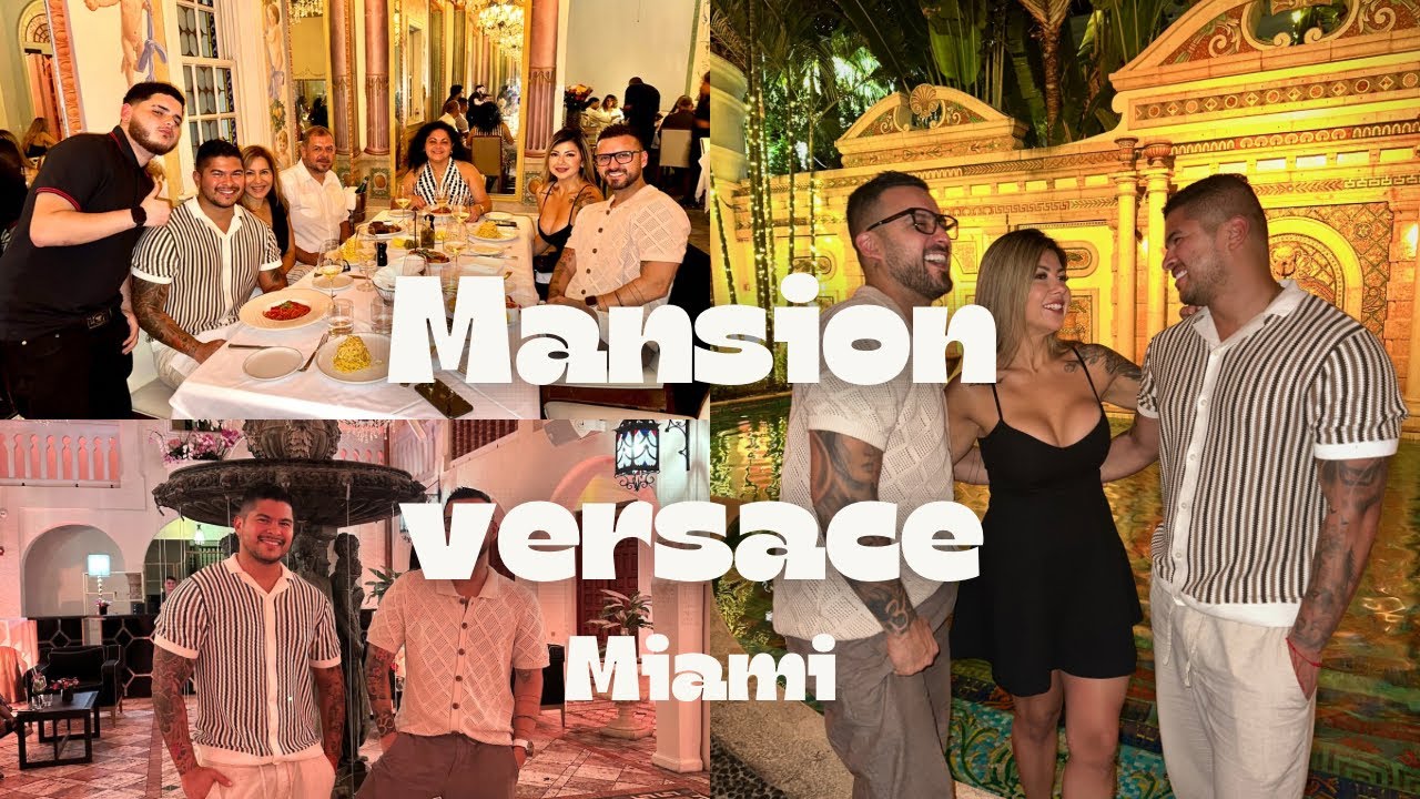 Un paseo por Ocean Drive y nuestra primera vez en la Mansión Versace 🍝 ...