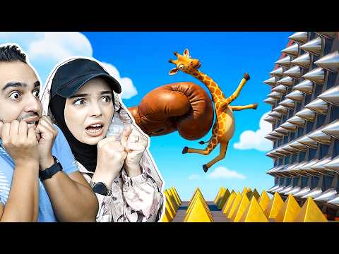 ŞANSSIZ ZÜRAFA VS BOKS ELDİVENİ!🥊😱