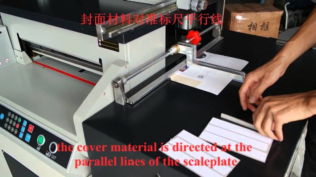 photo book making machine new - YouTube