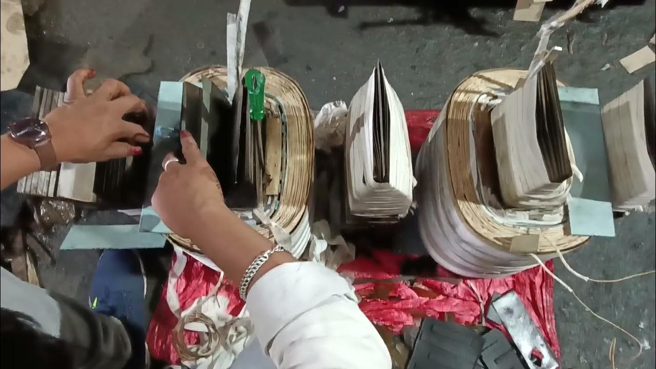 Shell type transformer Core Assembly - YouTube