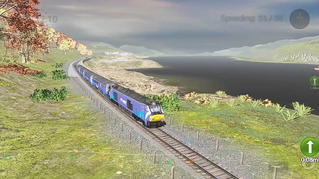Android Gameplay| Passenger run in Scotland|Part 1| Trainz Simulator 3 ...