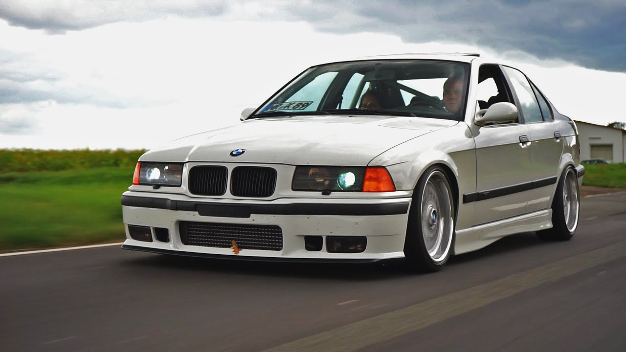 BMW 328i Kompressor (e36) "Testfahrt" - YouTube