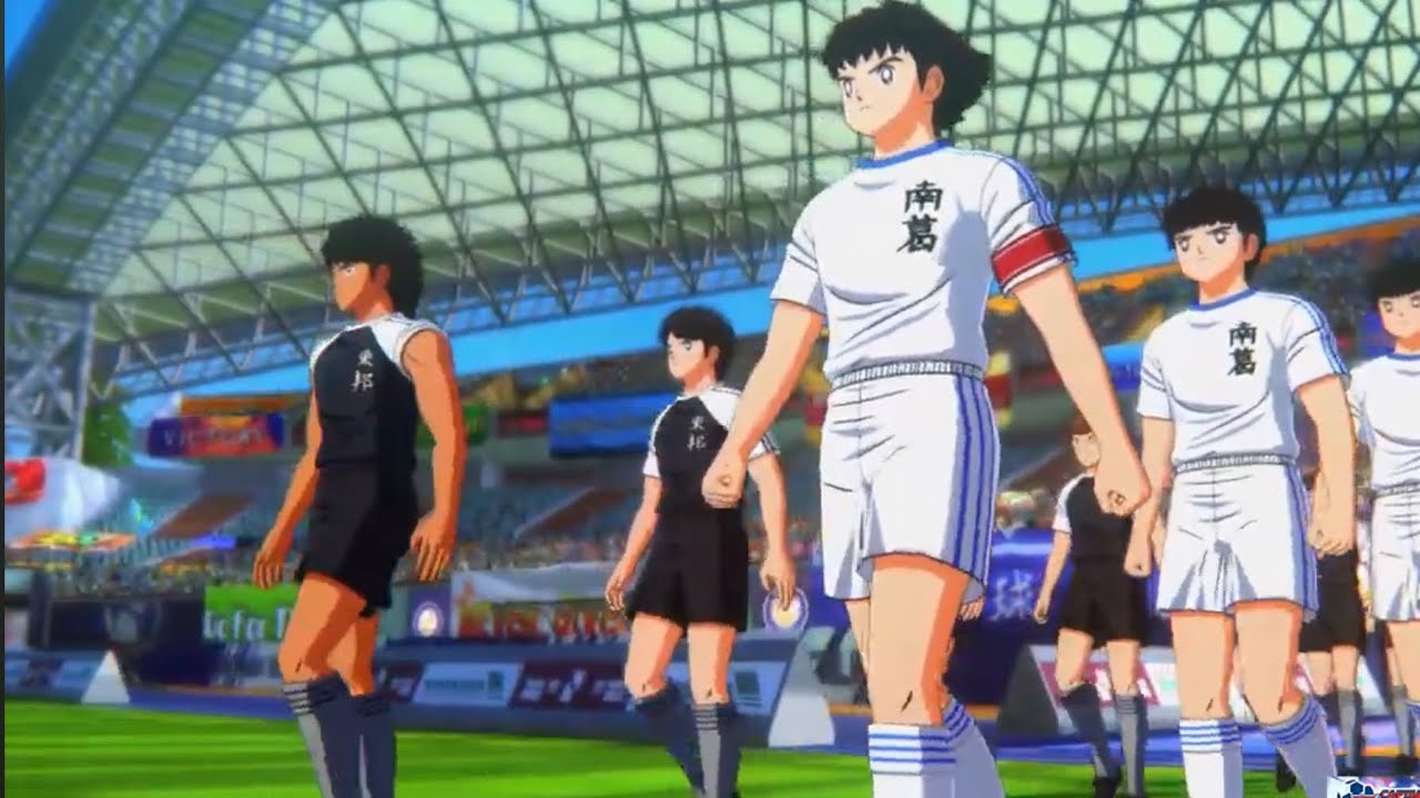 Captain Tsubasa - Niupi vs Franco Canadiense Oliver Atom Steve Hyuga ...