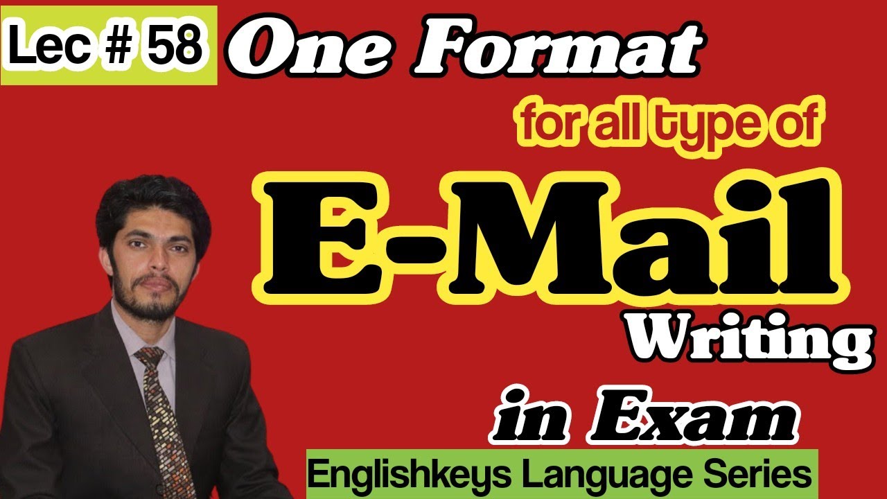 58-How to write a formal, informal Email in Exam | Email writing Format ...