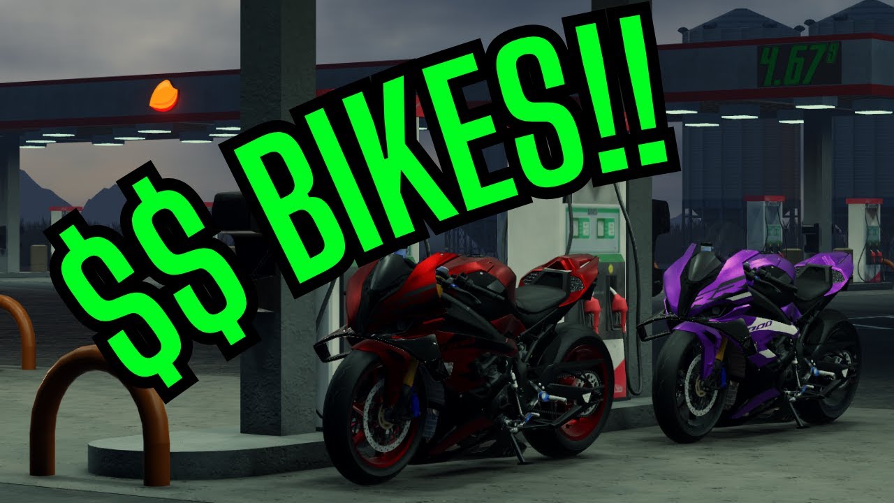 BIKES!!! AND WHAT BIKES TO GET IN (Midnight Chasers Roblox) - YouTube