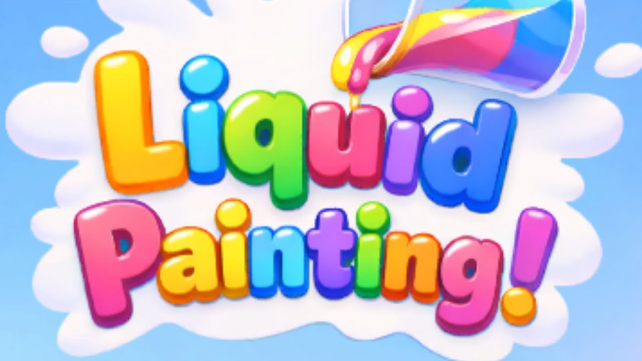 liquid painting Game Mobile Gameplay Android - YouTube