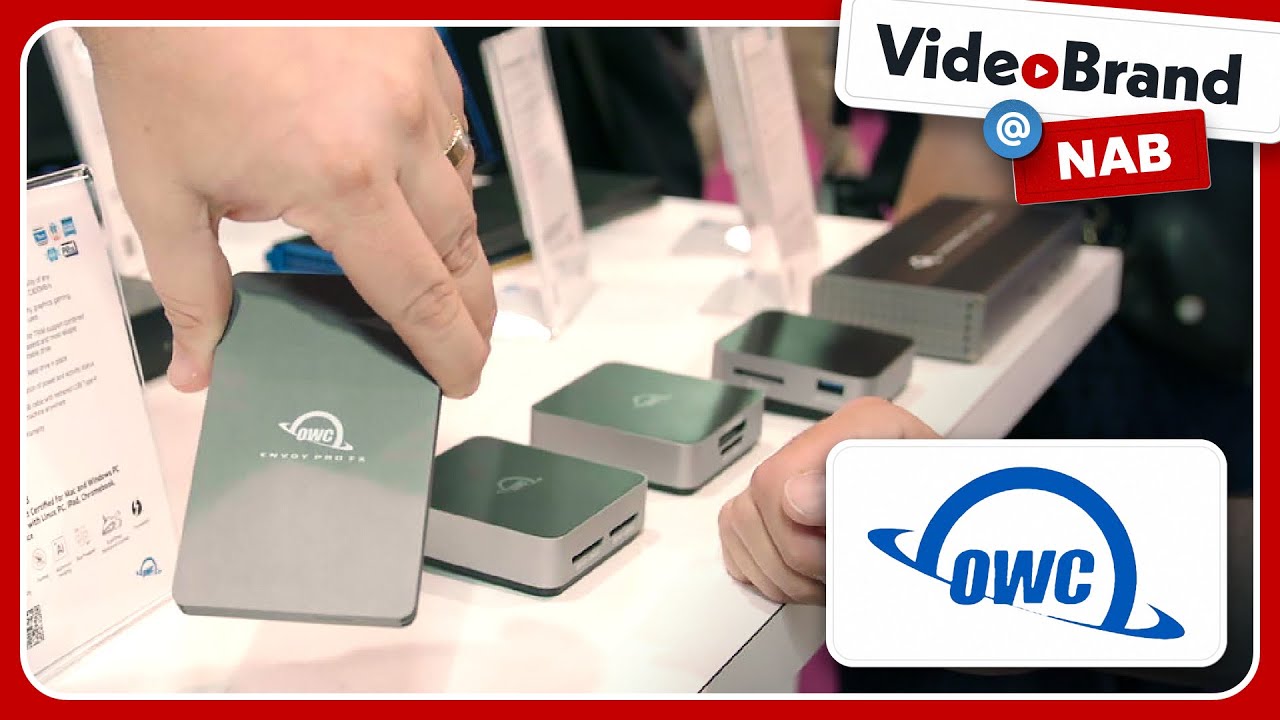 New Media Cards, Storage Options, and iPad Editing Tools from OWC - YouTube
