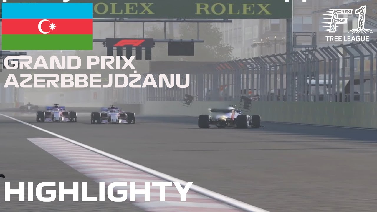 🇦🇿 F1 Tree League - Grand Prix Azerbejdżanu | Highlighty & Skrót ...