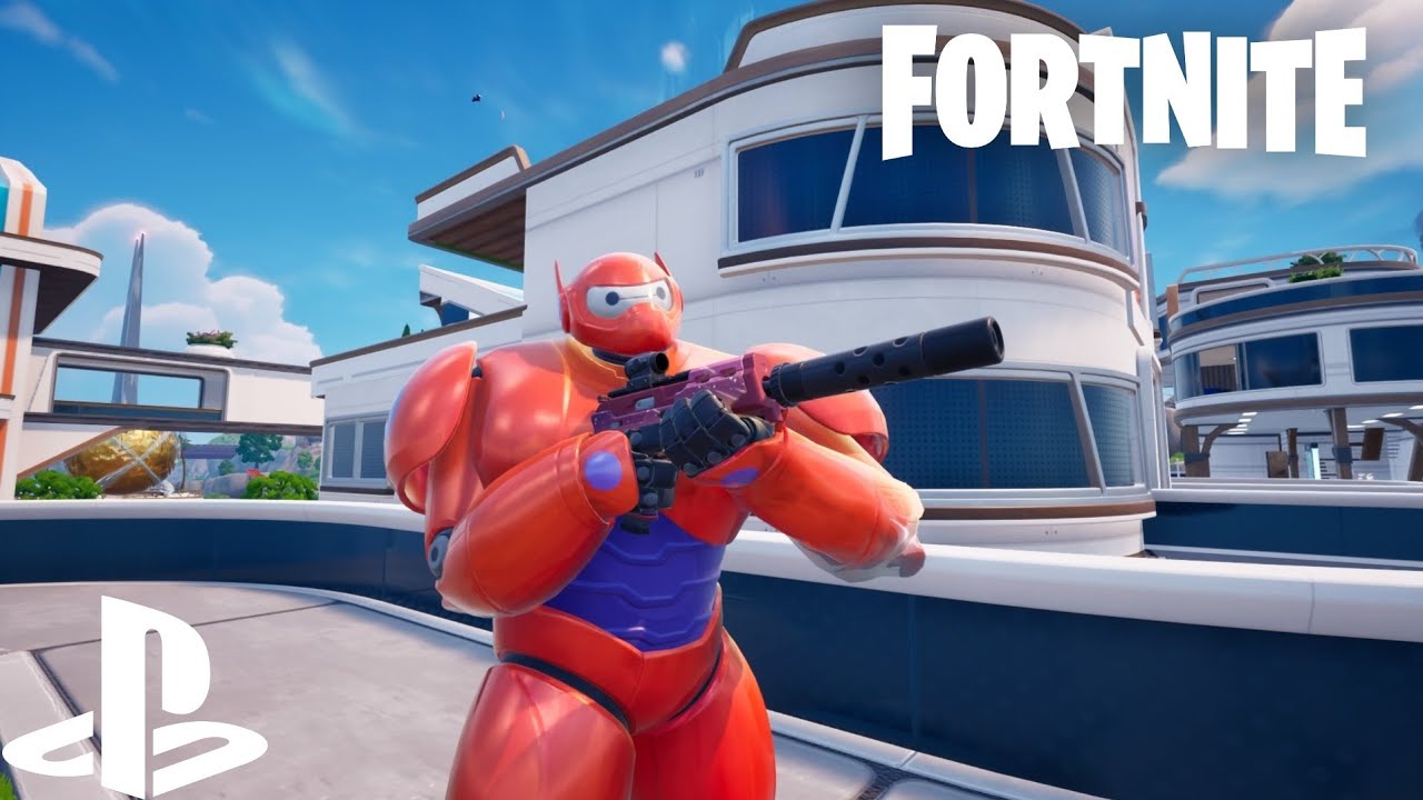 Fortnite: Chapter 6 Season 3 - Baymax | PS4 Slim 60 FPS Gameplay - YouTube