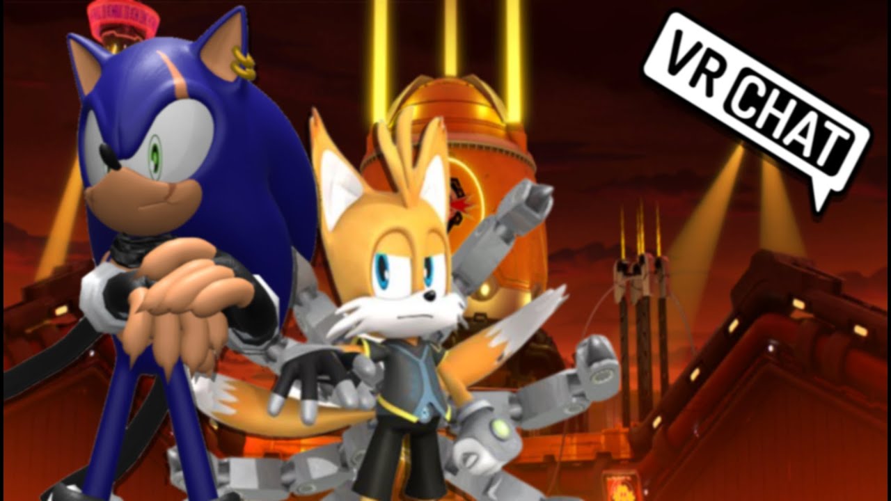 Nine Tails? Neo Meets Nine in New Yoke City on VRChat #SonicPrime - YouTube