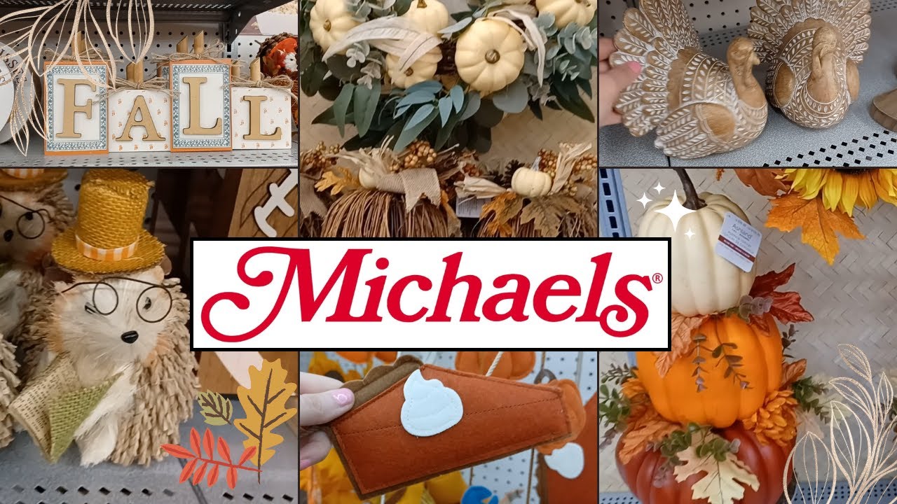A MUST SEE!! MICHAELS FALL THANKSGIVING HOME DECOR COLLECTIONS 2023 ...
