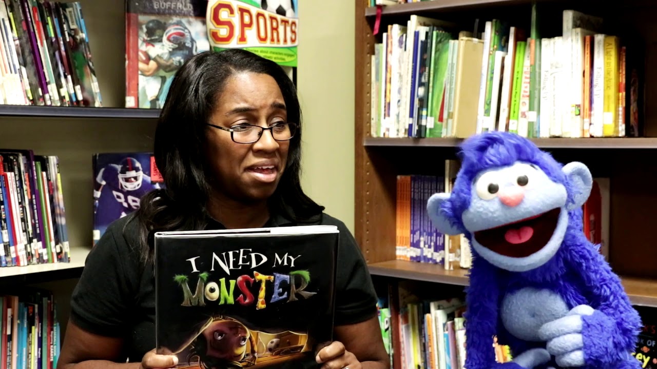 What are you reading? I Need My Monster by Amanda Noll! - YouTube
