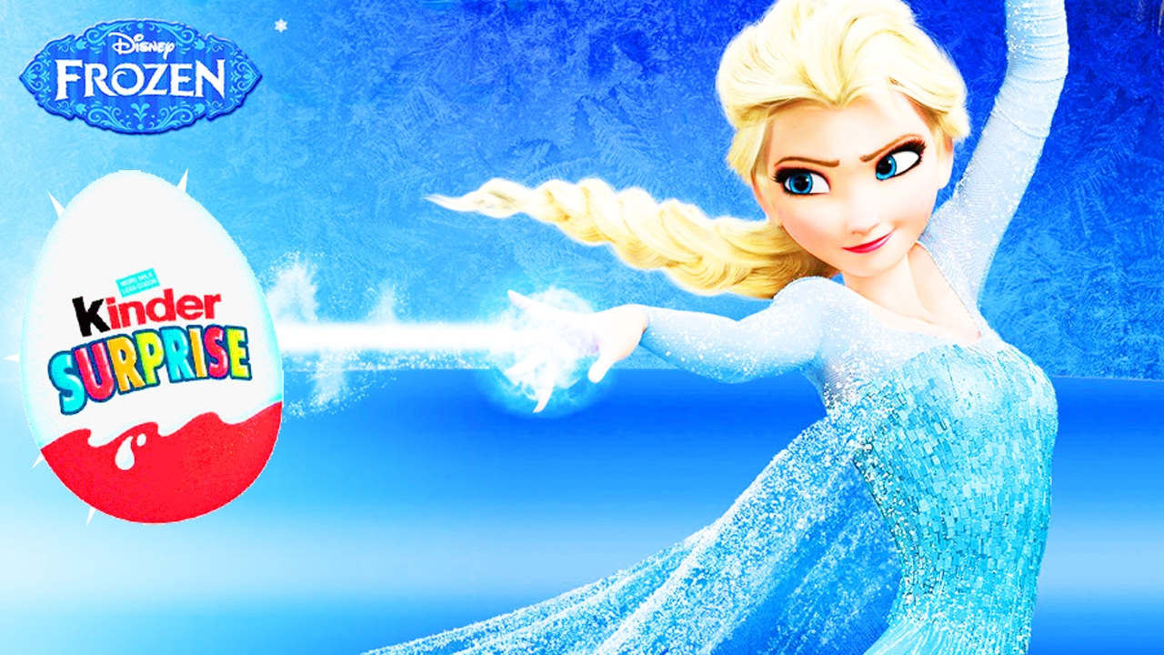 Холодное сердце мультик Kinder SURPRISE - YouTube
