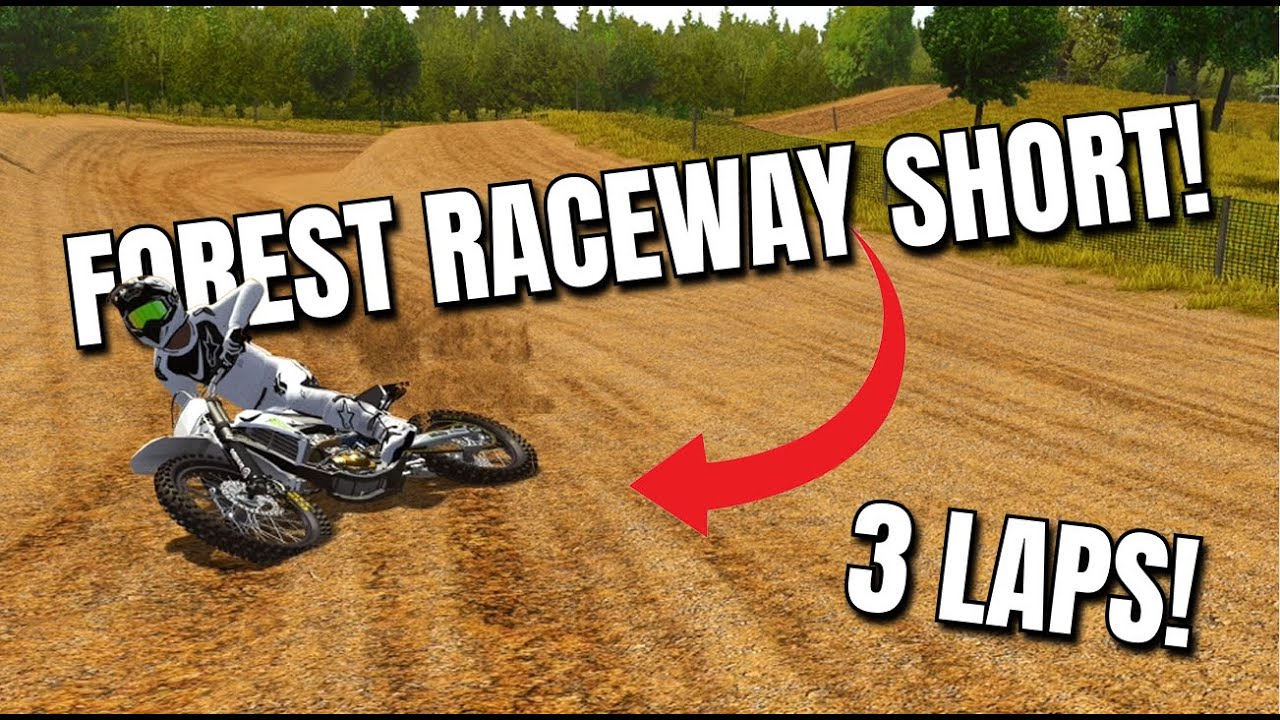 MXBIKES - 3 LAPS AT FOREST RACEWAY SHORT | NO COMMENTARY - YouTube