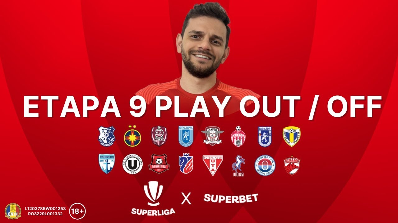 Analiza ultimei etape din PLAY OUT | SUPERLIGA (Etapa 9 play off) - YouTube