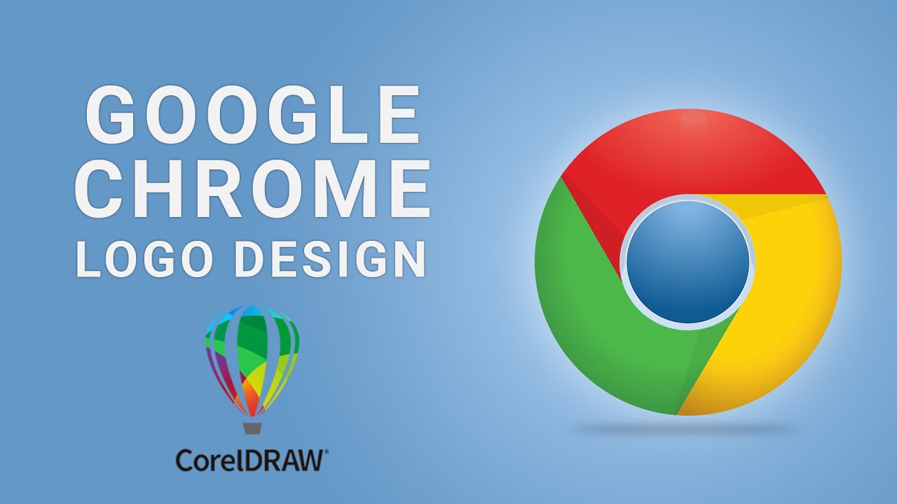 Google Chrome Logo Design in CorelDraw - YouTube