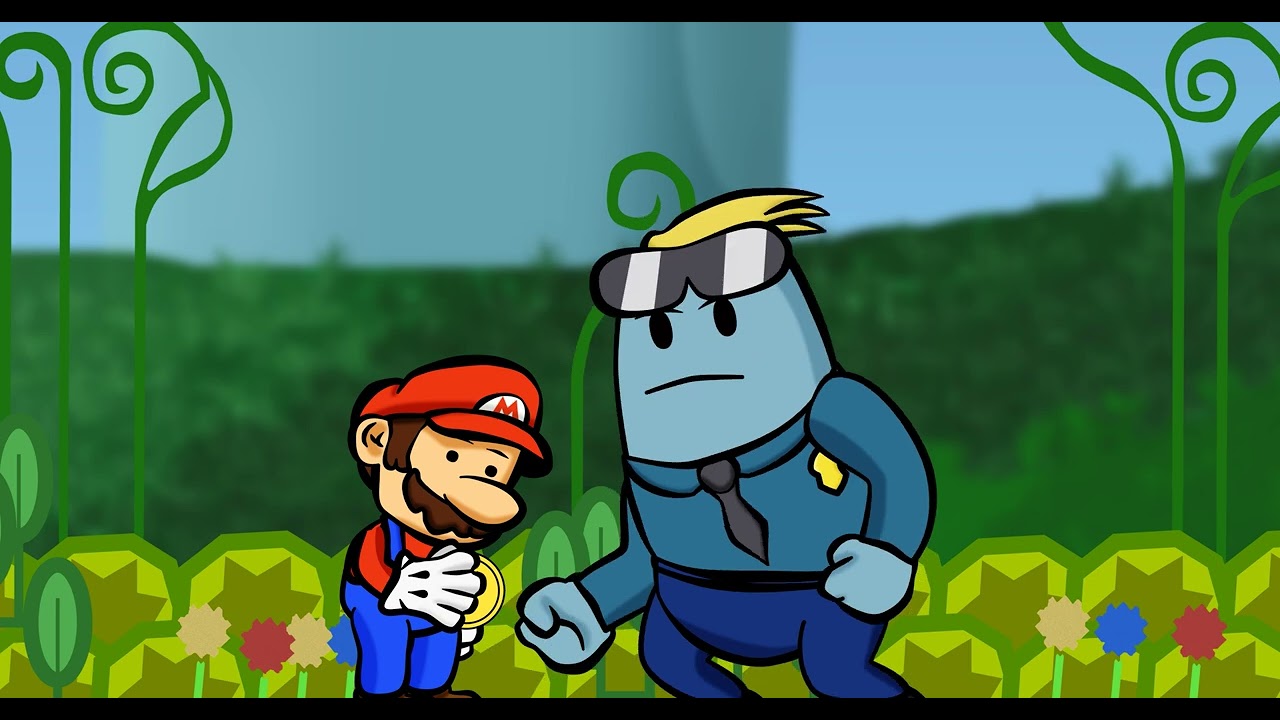 Mario's Run In with the Police - YouTube