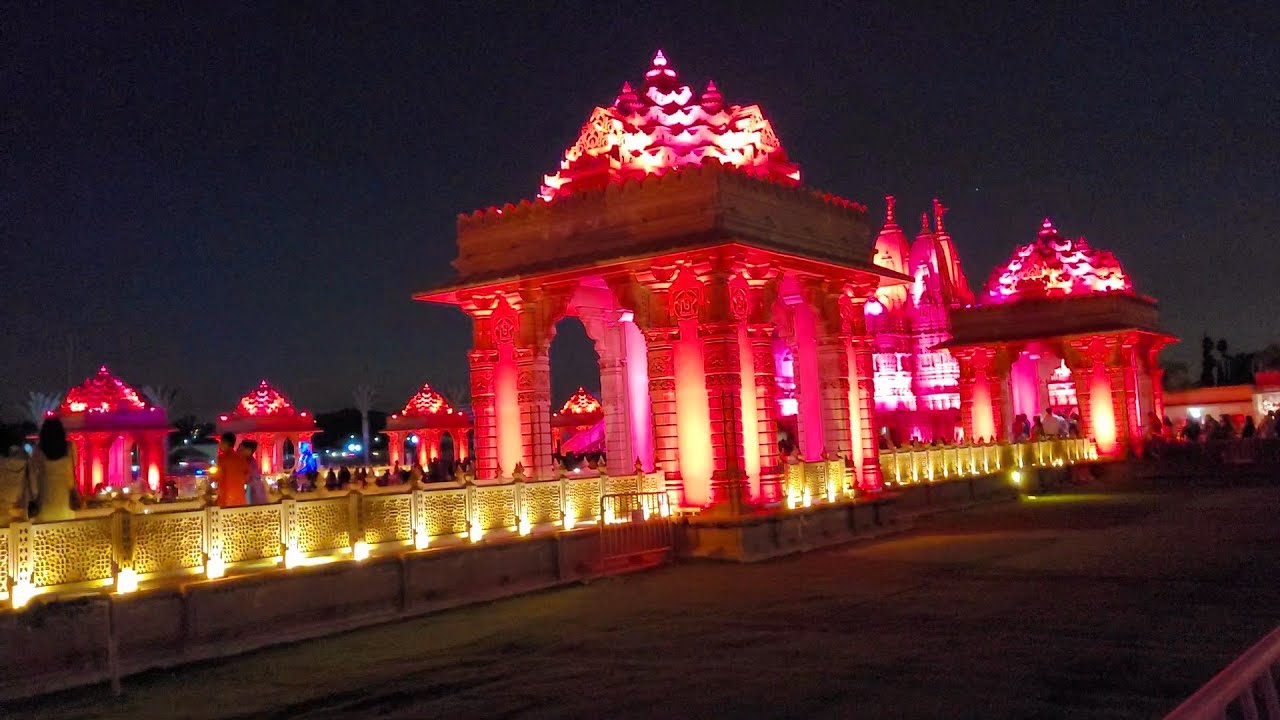 Walking tour of the BAPS Shri Swaminarayan Mandir in Chino Hills ...