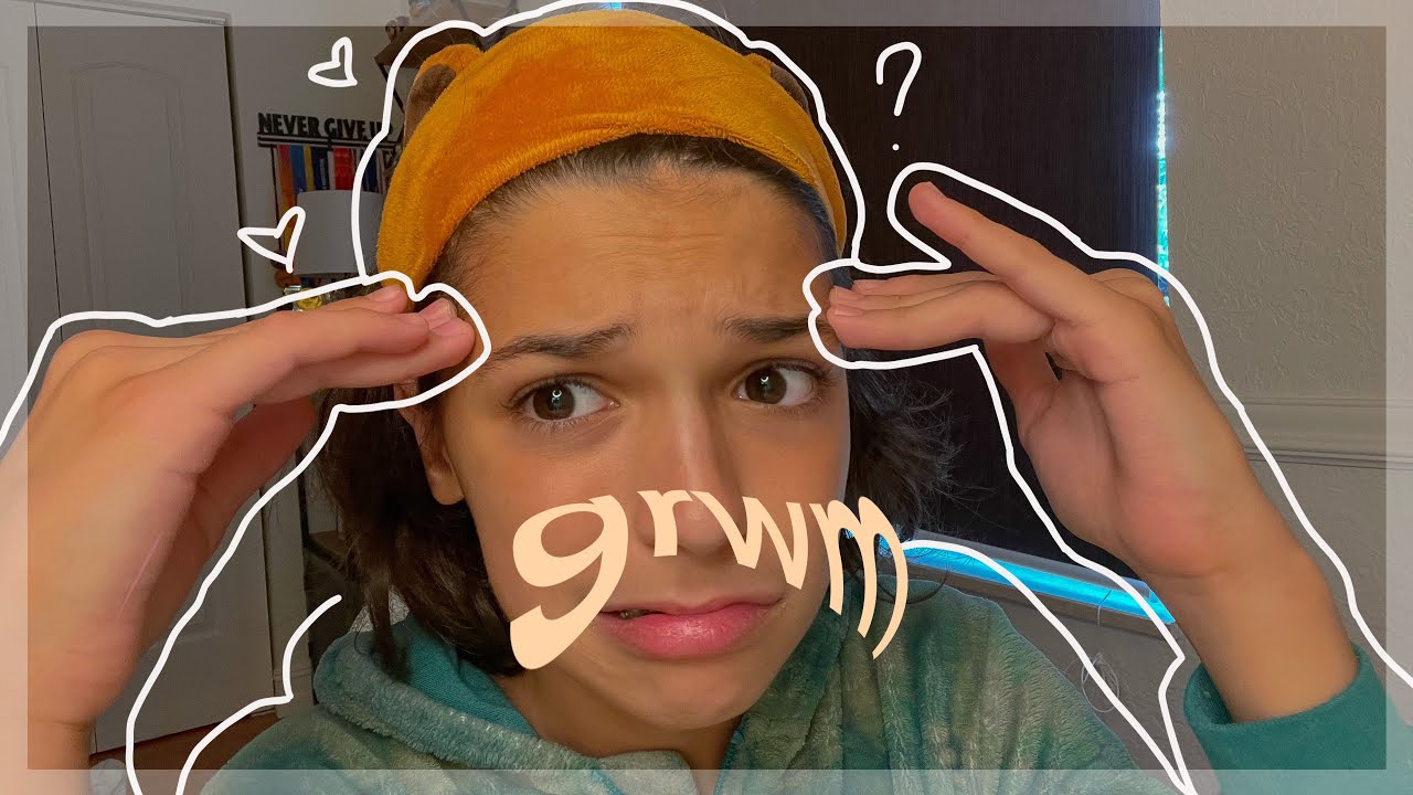 grwm!!~ (awkward) | face reveal | 한국 study student as a floridian (ENG ...