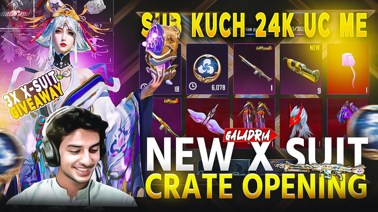 I GOT EVERYTHING IN JUST 24K UC🔥X-SUIT CREATE OPENING | 3X SUIT ...