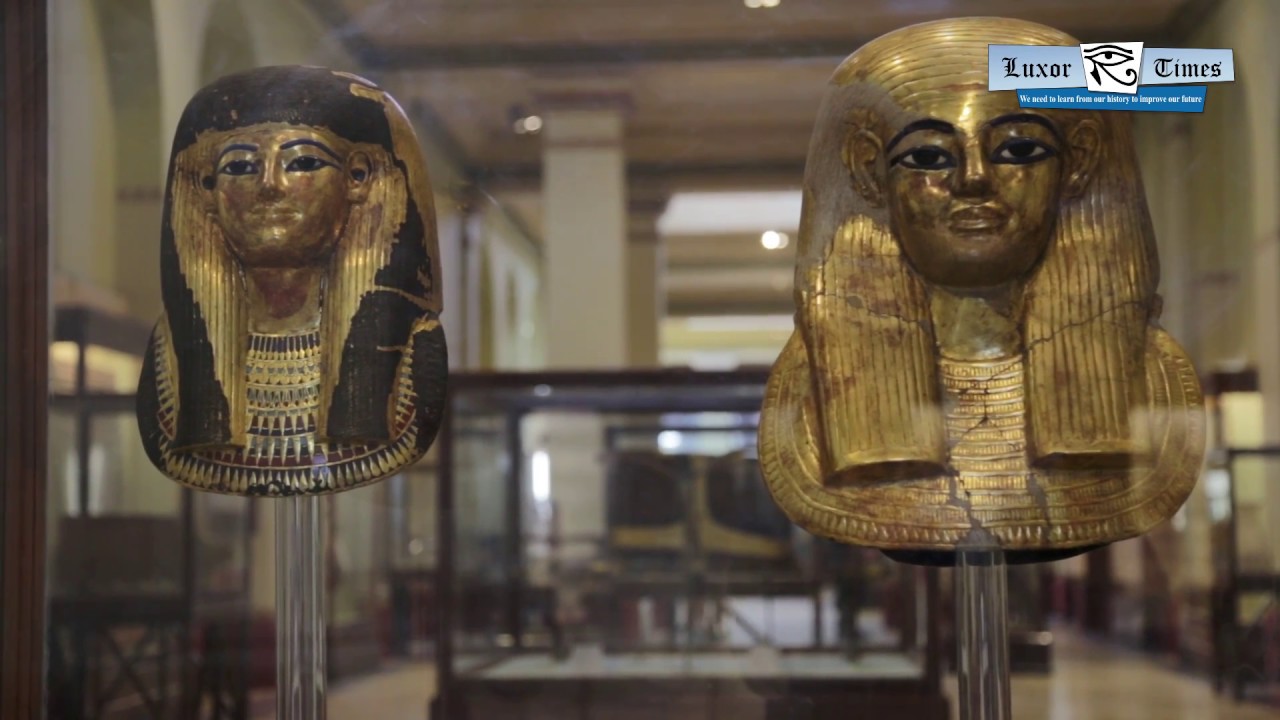 The Egyptian Museum new displays of Yuya and Thuya - YouTube