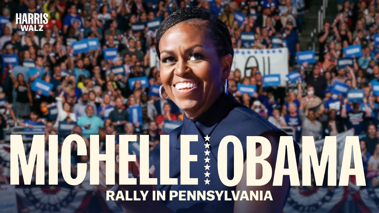 Michelle Obama Speaks at Montgomery County Rally - YouTube