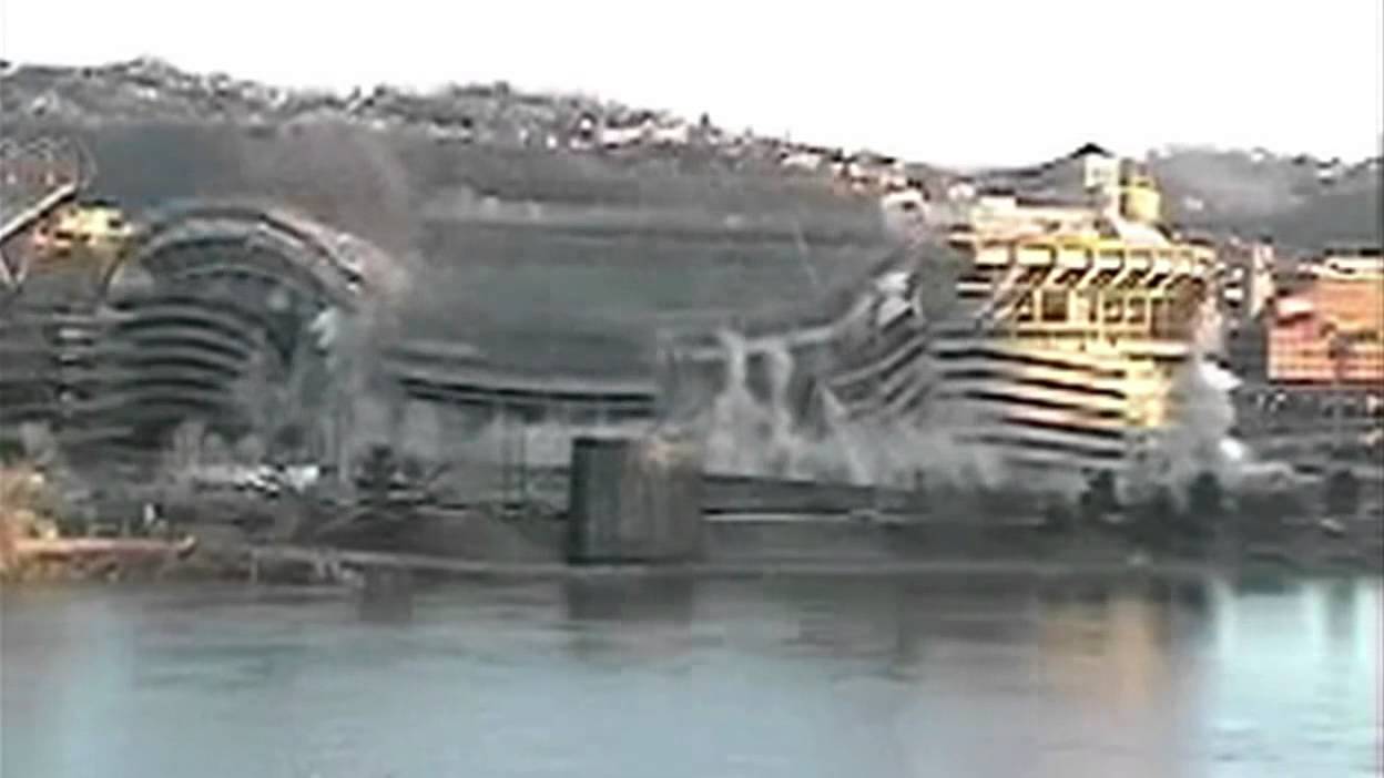 MLB Ballparks Demolition Montage Over the Years! - YouTube