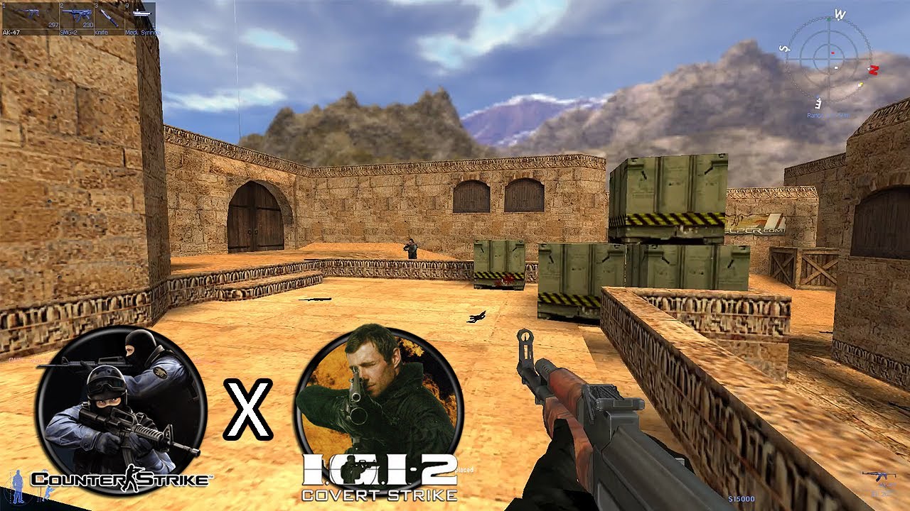 IGI 2 Multiplayer (MPA Client) - De_Dust2 (Counter-Strike Map) - YouTube