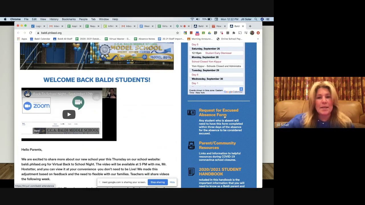 JILL SOLAR - Organizational Coordinator - YouTube