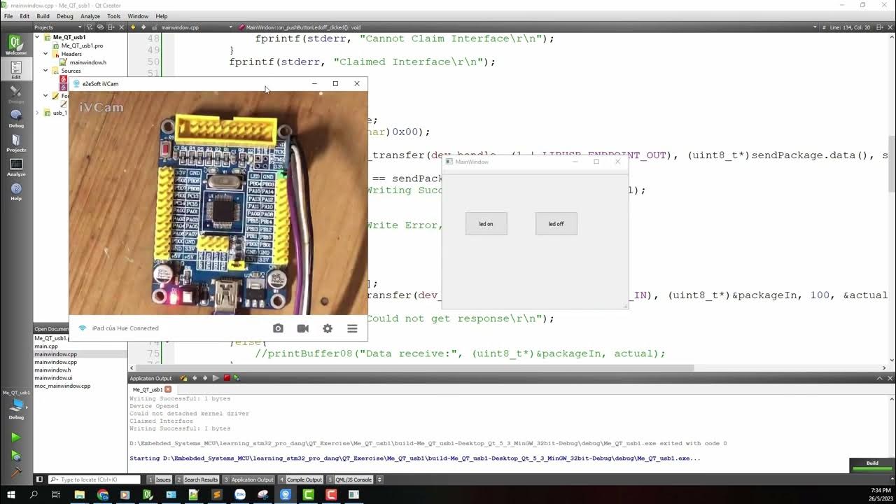 Lớp học STM32 from Zero to Hero - Bài tập giao tiếp USB Bulk transfer - YouTube