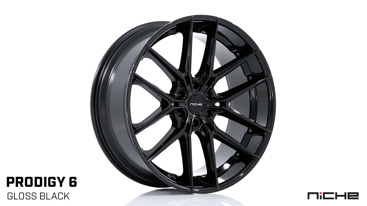 NICHE NC280 PRODIGY 6 | 24X10 | GLOSS BLACK - YouTube