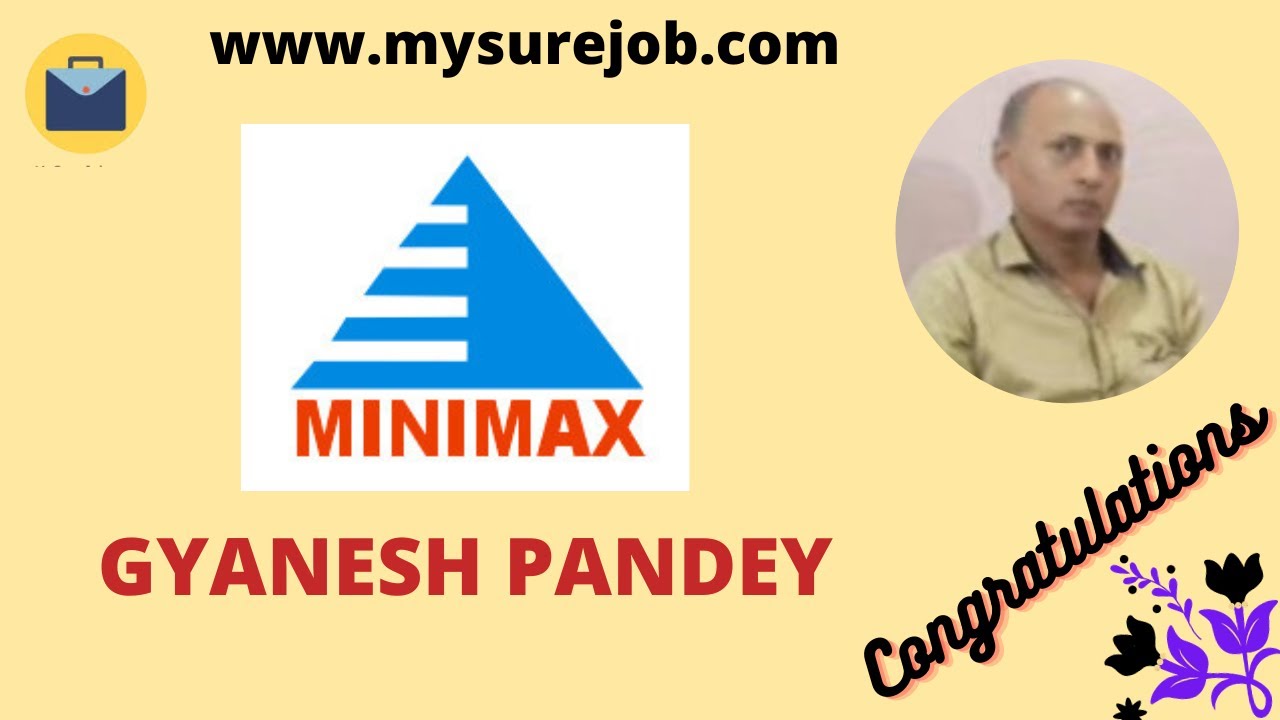 Gyanesh Pandey Placed in Minimax Engineering | Jobs in Kanpur | Jobs ...