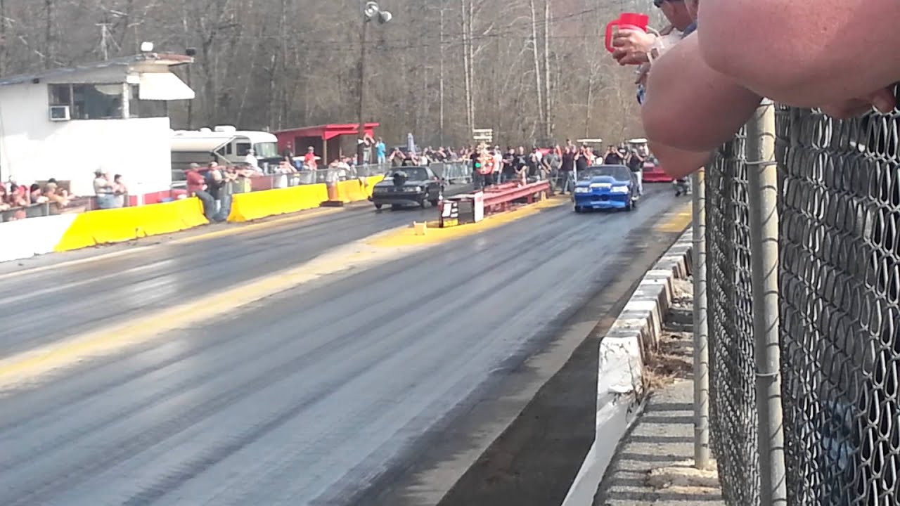 Brian McGee at Shadyside dragway, 4.37 nitrous SS!!! - YouTube