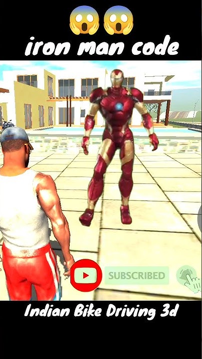 iron man code indian bike 3d ||indian bike 3d game #shorts #ironman # ...
