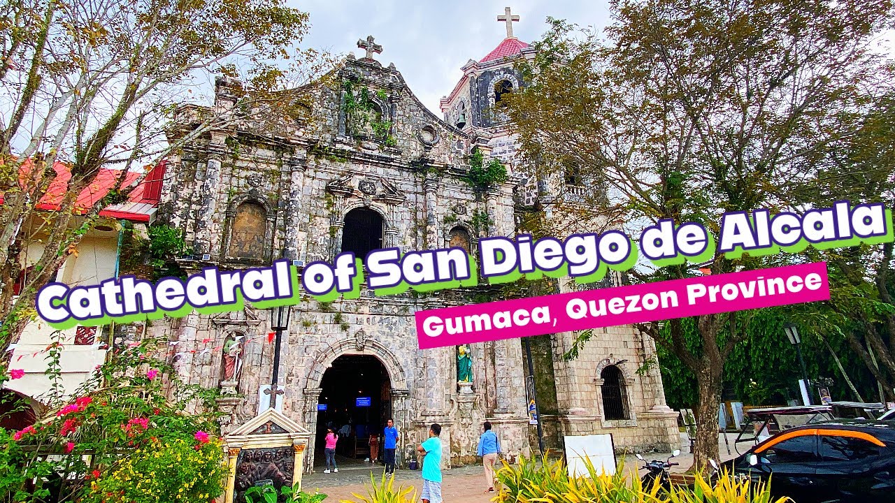 Driving to Cathedral of San Diego de Alcala | Gumaca, Quezon Province ...