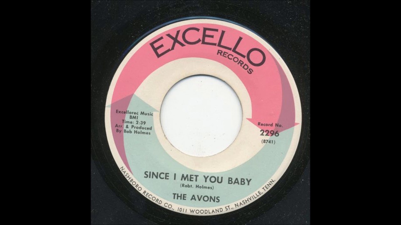 The Avons - Since I met you Baby - YouTube