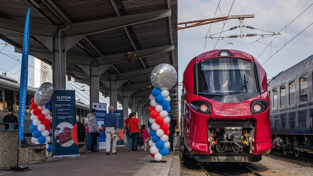 Prezentarea ramei electrice Alstom Coradia Stream RE-IR 101 002 a ARF ...